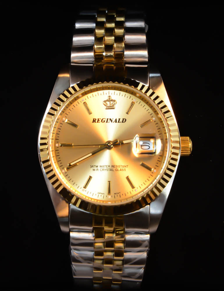 Reginald Crown Men's Watch Quartz Stainless Steel – MOA Gifts Shop